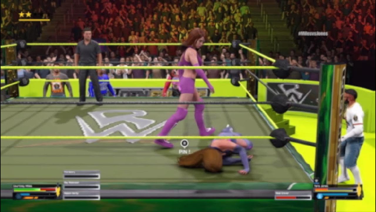 WWE 2K25 (PS5) - Courtney Miles vs. Tera Jones: RWE Golden Eagles ...