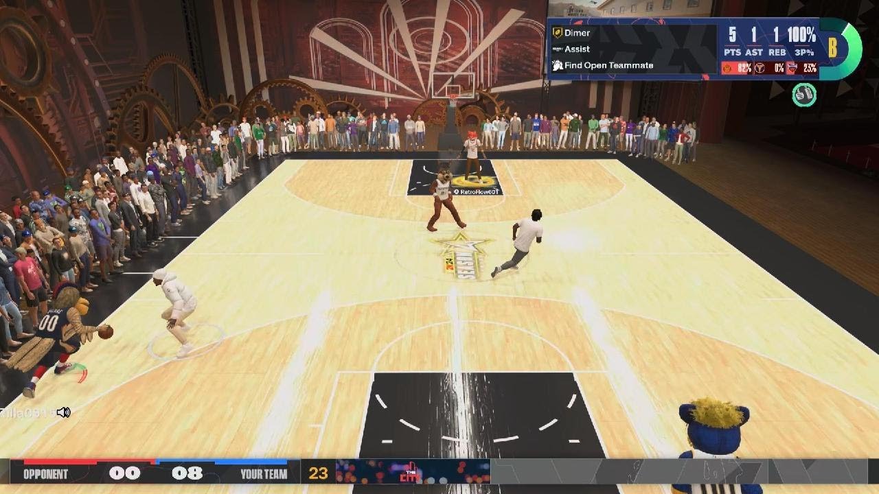 NBA 2K24 360 putback - YouTube