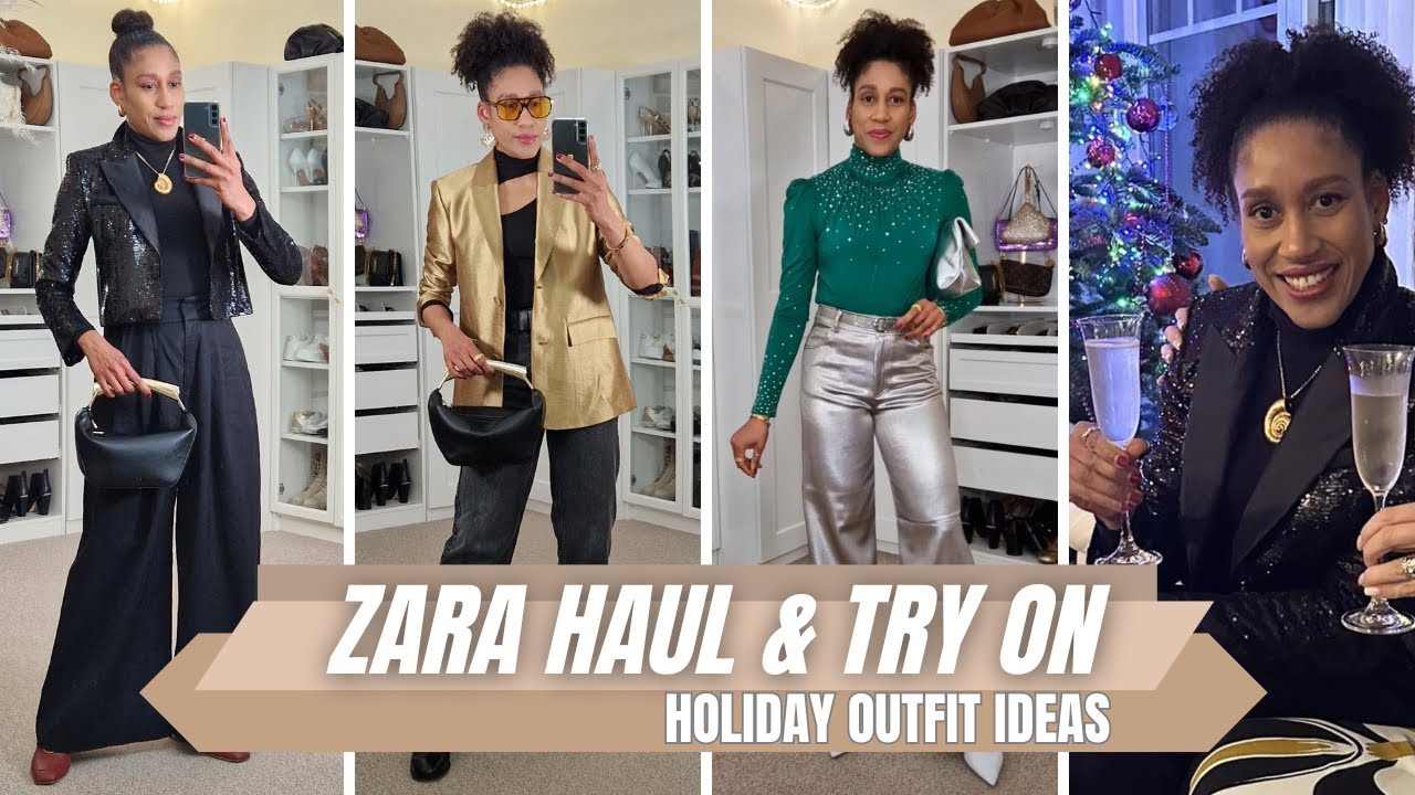 ZARA HAUL & TRY ON | HOLIDAY OUTFIT IDEAS - YouTube