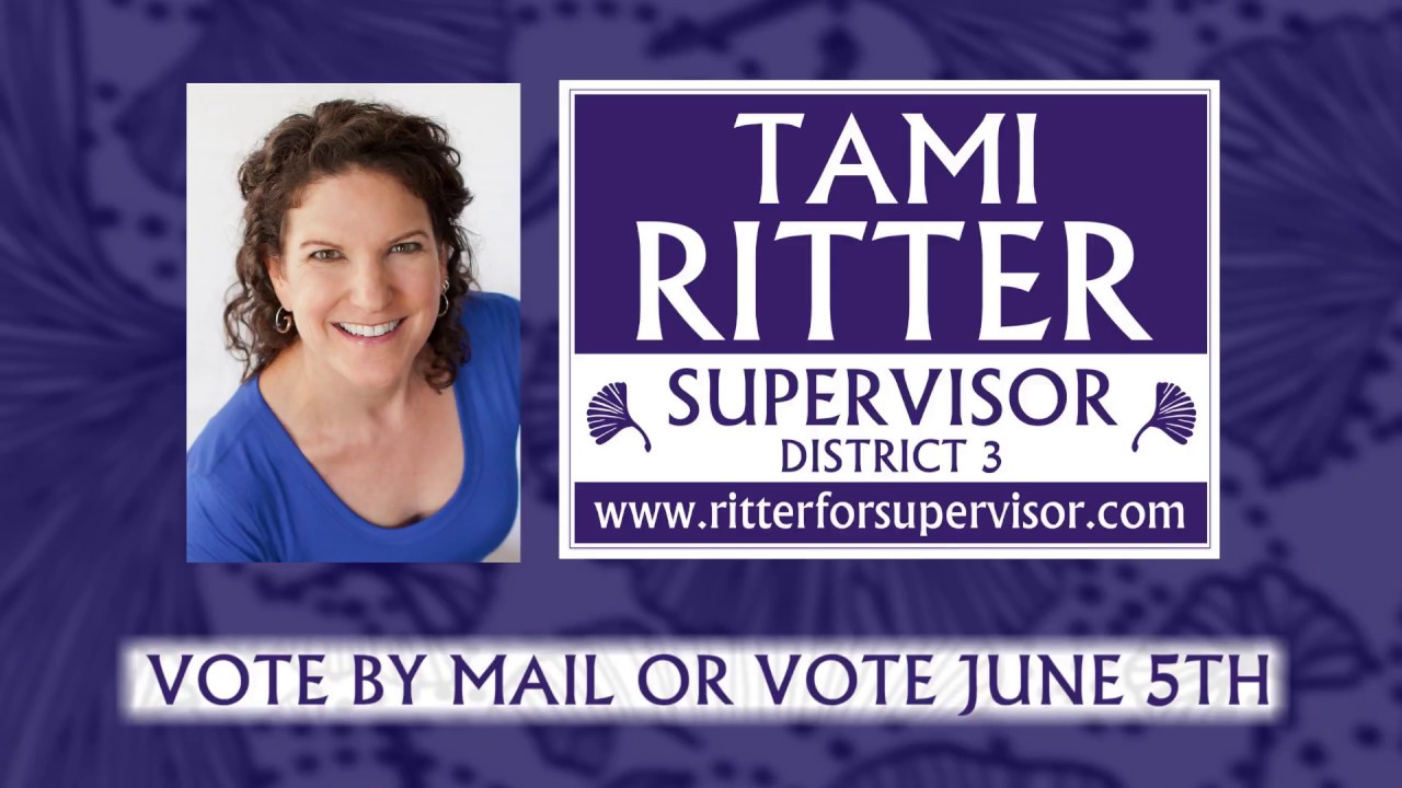 Tami Ritter for Supervisor - Protecting our Water - YouTube