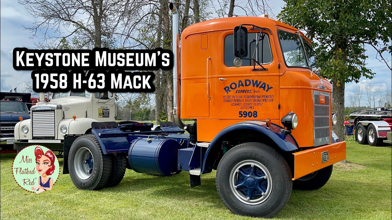 Keystone Museum’s 1958 H-63 Mack Truck Tour - YouTube