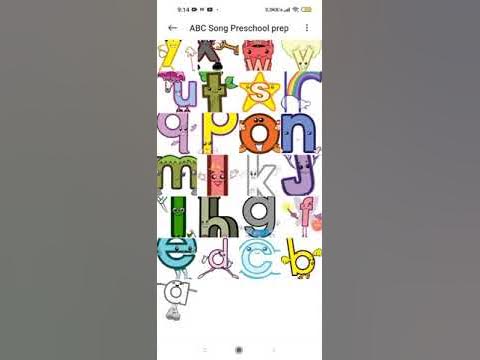 ABC Song Preschool prep 13 - YouTube