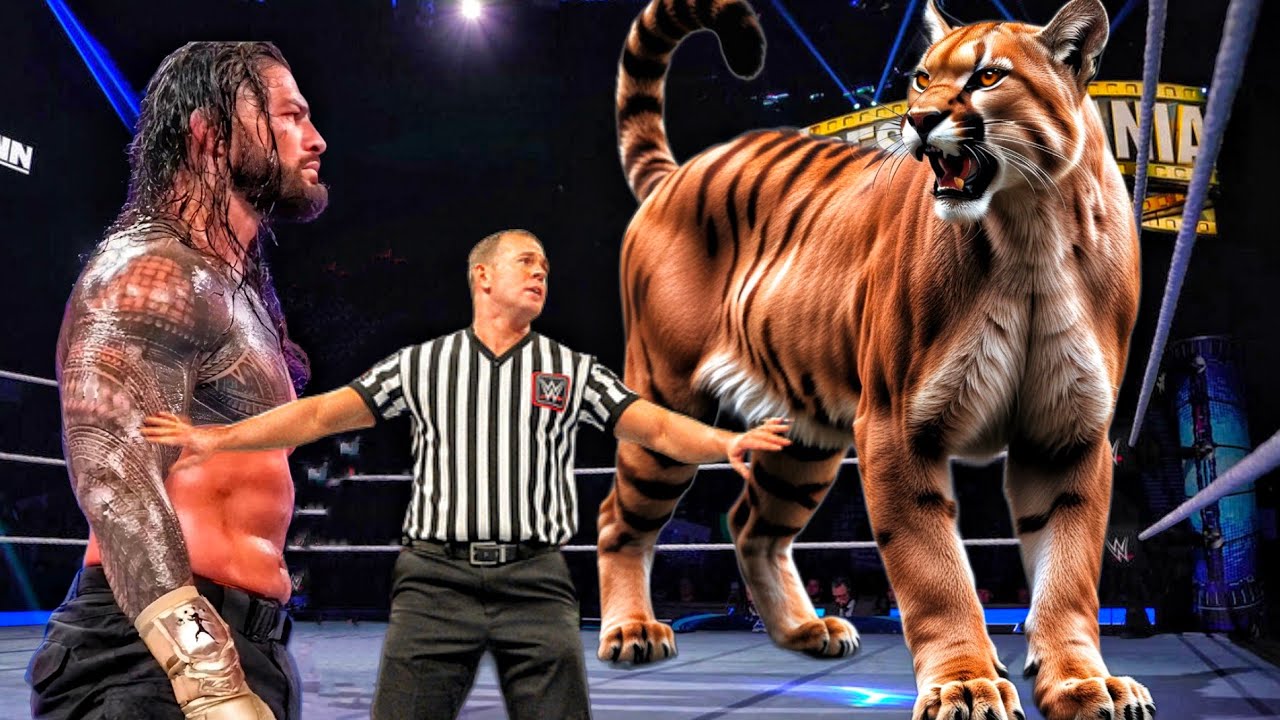 WWE 2K24 - Roman Reigns vs Puma - FULL MATCH | WWE Aug 13, 2024 - YouTube