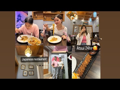 Tried Japanese food 🍱 🍵🥢// Atsui 24hr Agartala // - YouTube