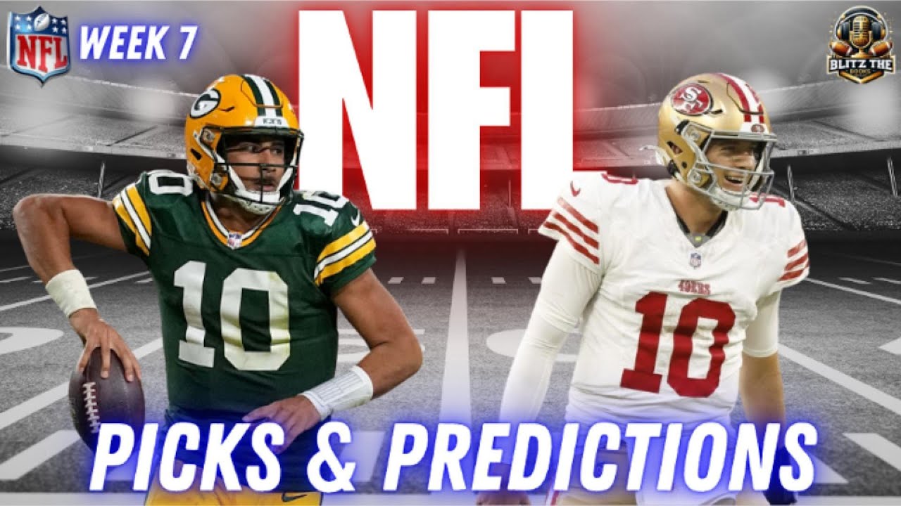 NFL Week 7 Picks & Predictions! - YouTube