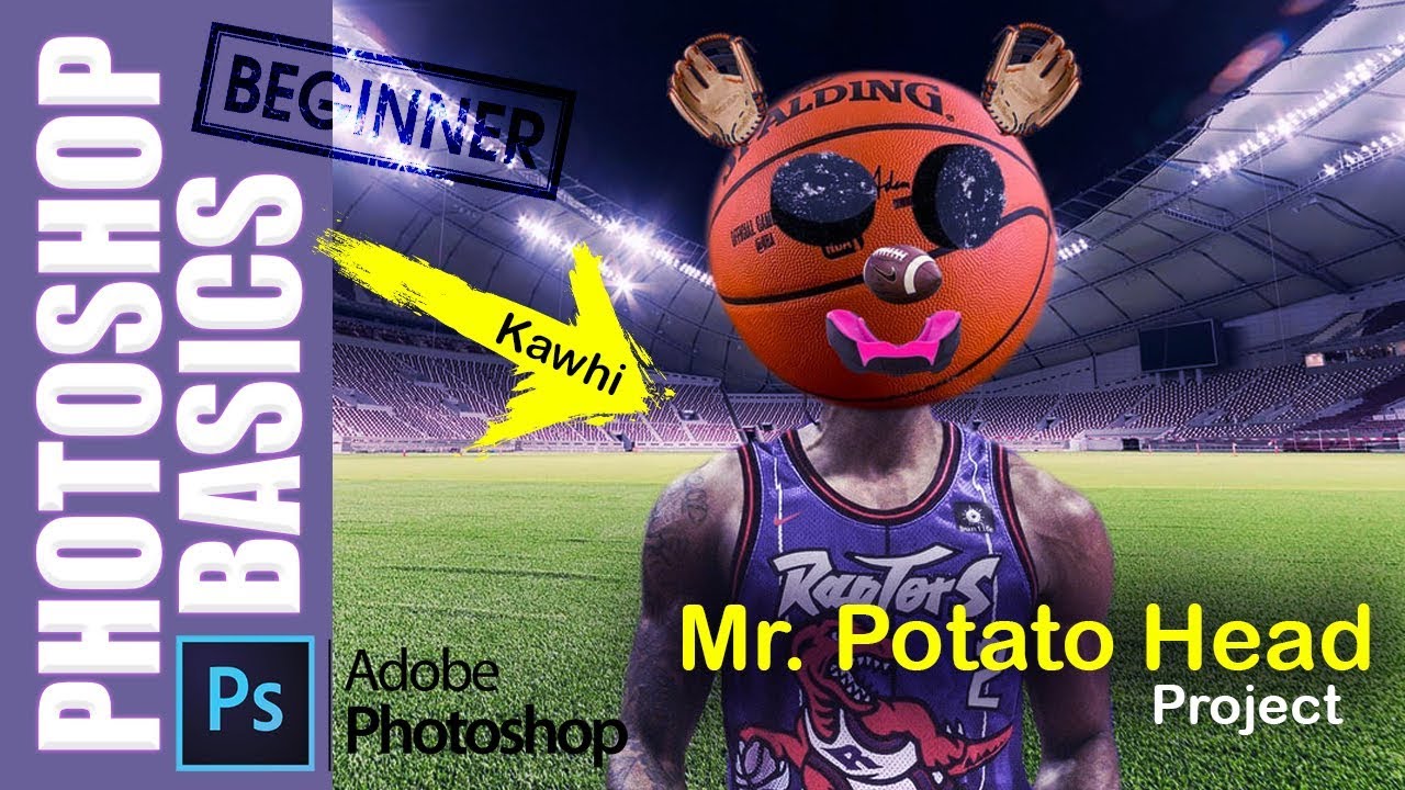 Photoshop Basics | Mr Potato Head Project - YouTube