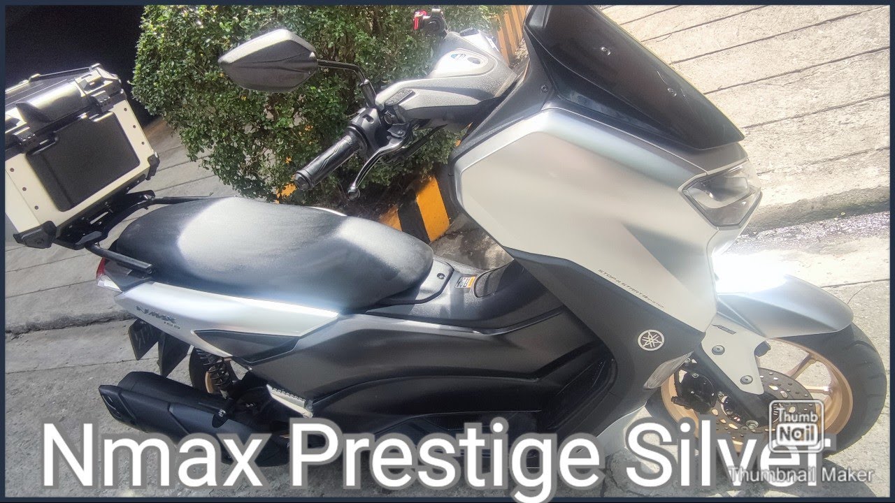 nmax Prestige Silver - YouTube