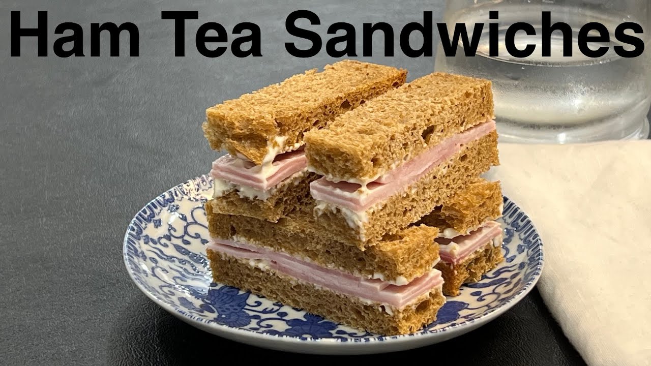 Classic Ham Tea Sandwiches - Easy Party And Afternoon Tea Sandwiches ...