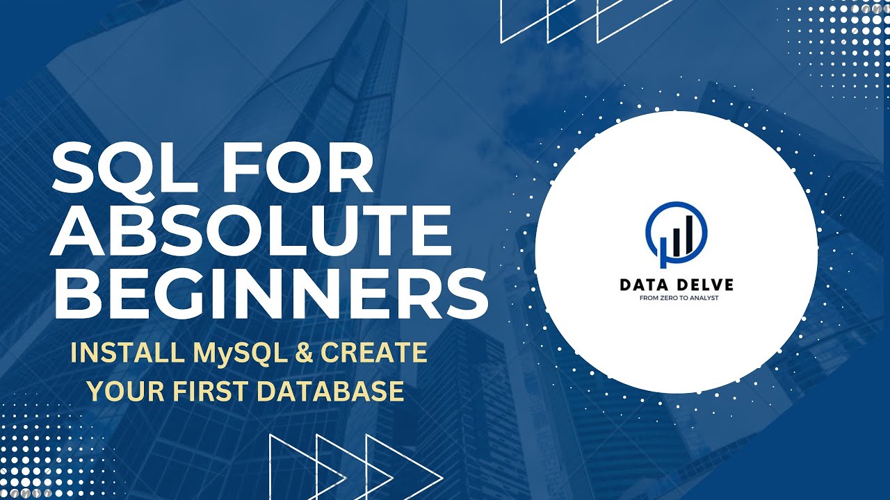 Installing MySQL and Creating Databases - YouTube