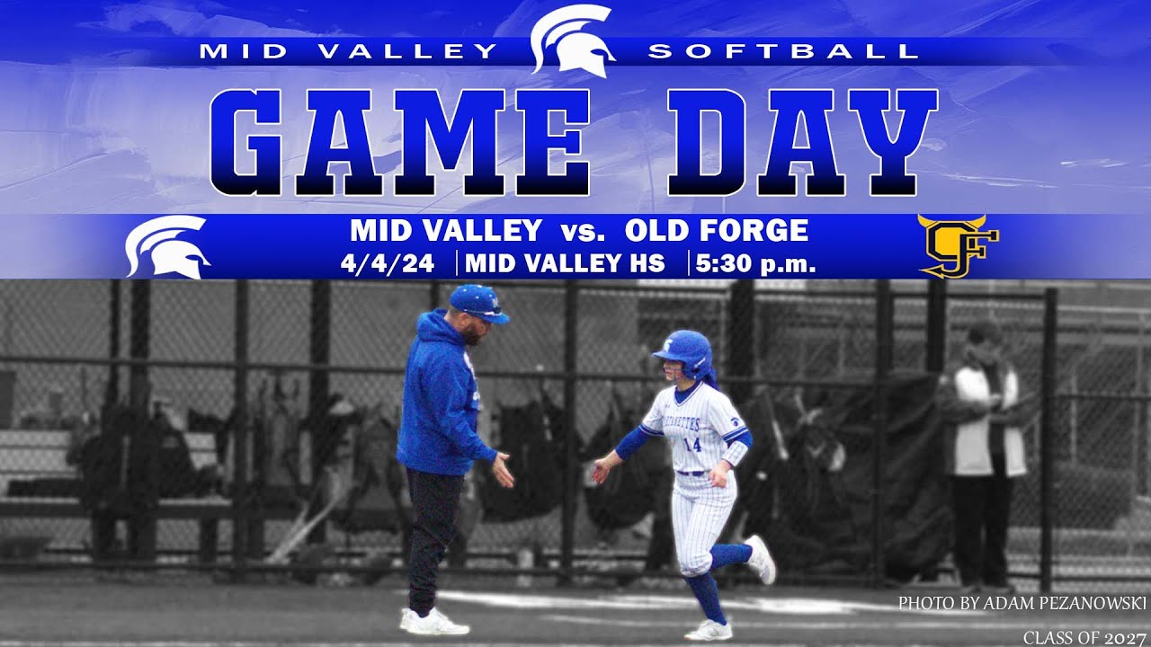 Softball : Mid Valley vs Old Forge - YouTube