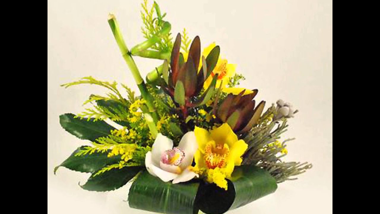 Aranjamente florale cu flori de iarna - YouTube