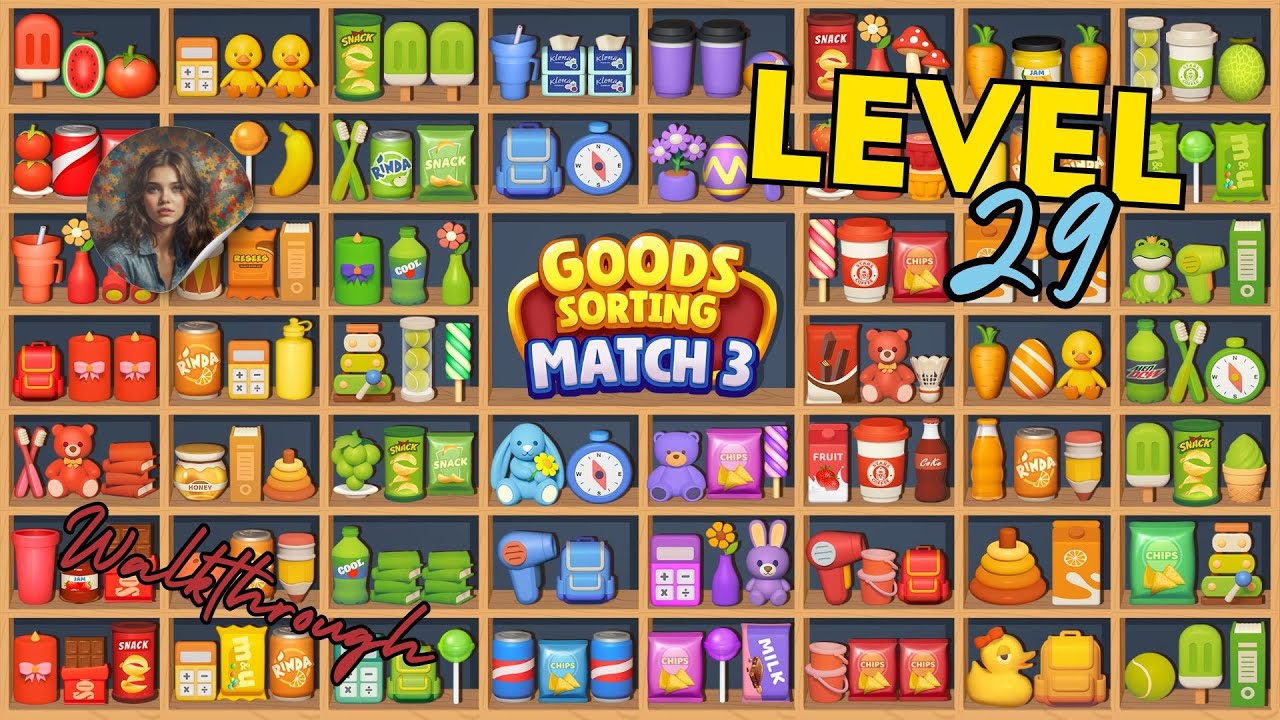 Goods Puzzle: Sort Challenge Level 29 - YouTube