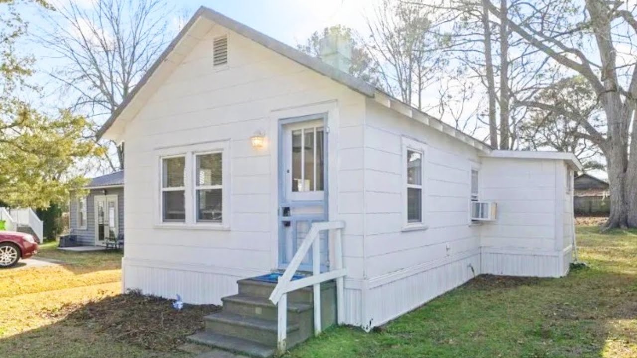 Amazing Adorable North Carolina Cottage with Land for Sale - YouTube