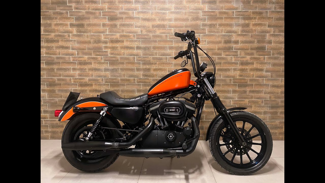 Harley Davidson XL 883 R 2009 - YouTube