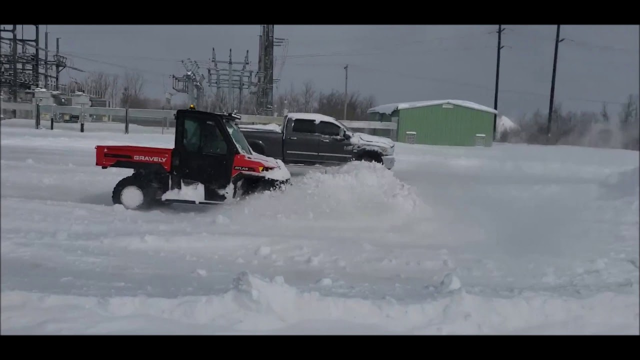 2019 Gravely ATLAS JSV - Snow Removal after MAJOR SNOW STORM! - YouTube