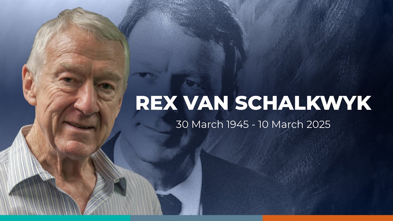 Rex van Schalkwyk: A Legacy of Liberty | Free Market Foundation - YouTube