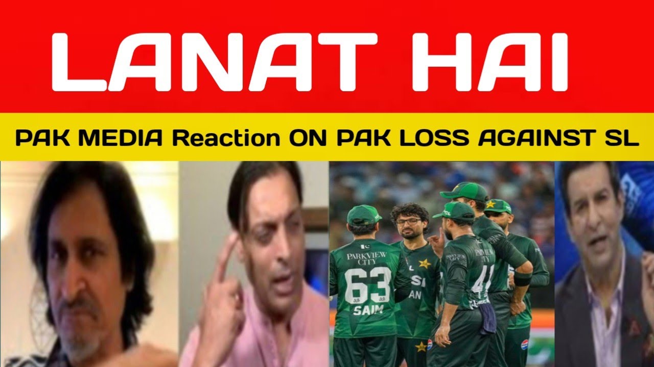 WASIM Akram ANGRY ON PAK LOSS AGAINST SRI LANKA || SHOAIB,Ramiz ...