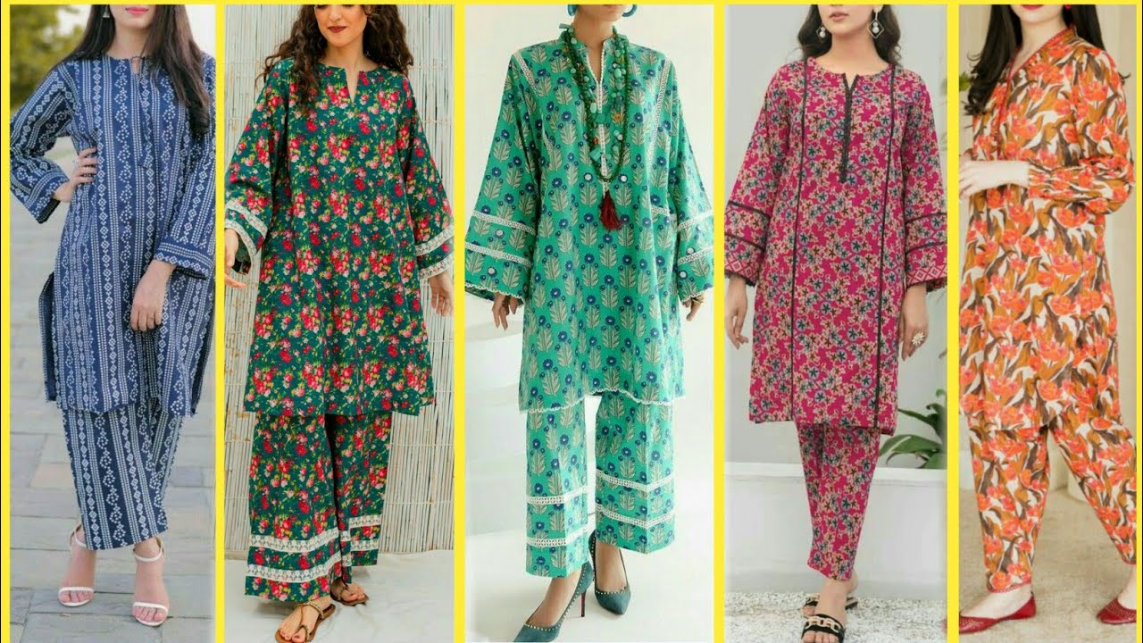 same printed suits designs | all over suit design | dress design 2023 ...