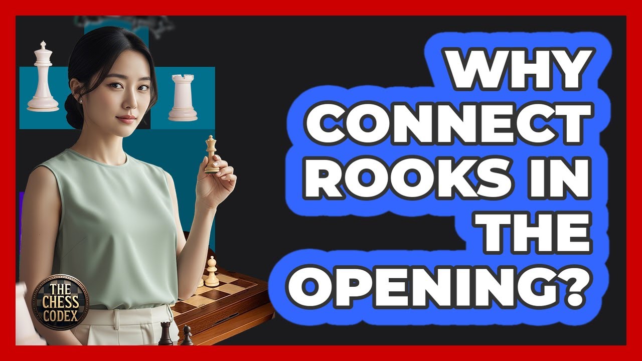 Why Connect Rooks In The Opening? - YouTube