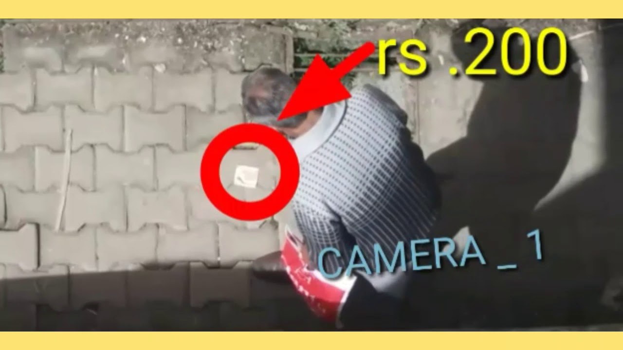 Prank !!!FAKE money one old man pick . - YouTube
