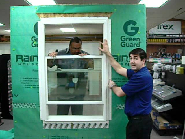Installing Vinyl Windows