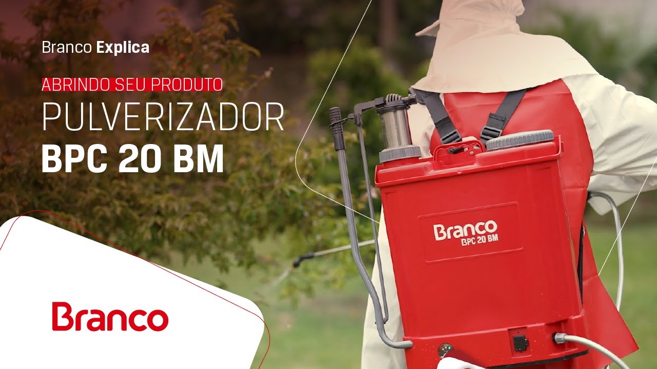 Abrindo seu Pulverizador BPC 20 BM - YouTube