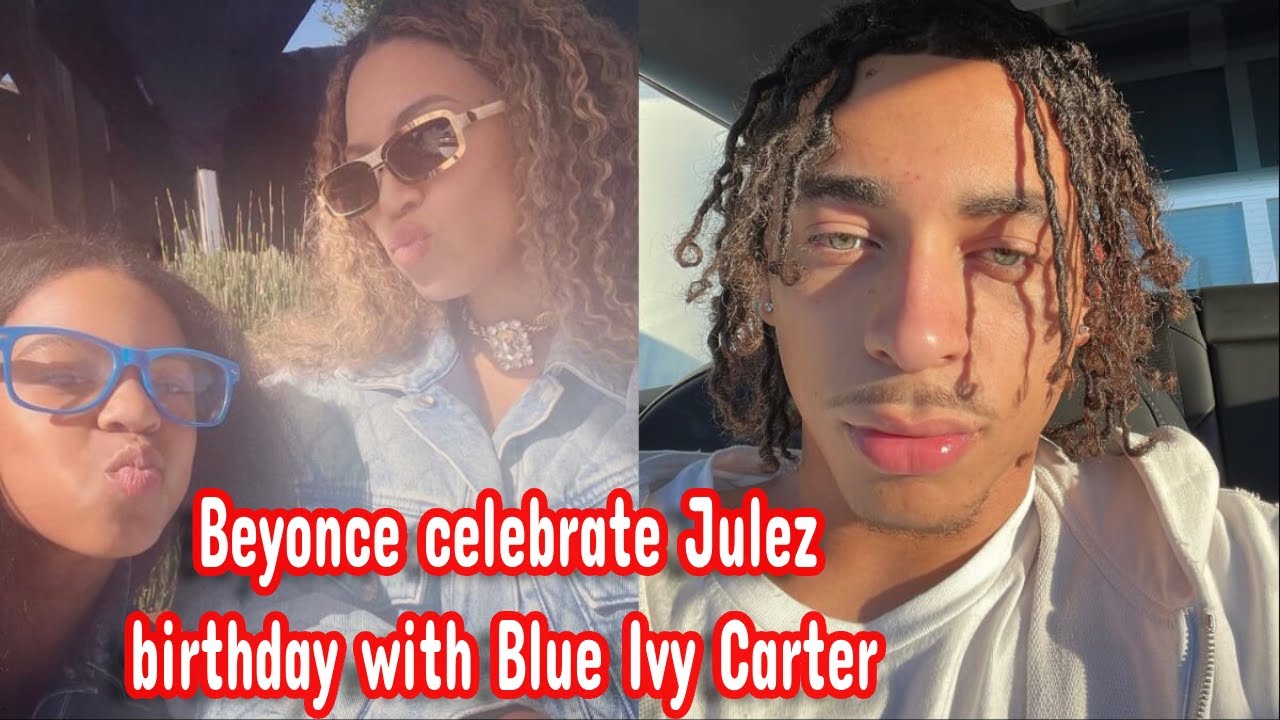 Beyonce & Blue Ivy surprise solange's son julez as they celebrate his ...