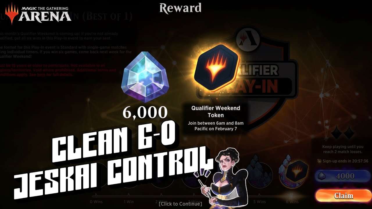 Clean 6-0 Qualifier Play-In with Jeskai Control | Standard BO1 | MTG ...