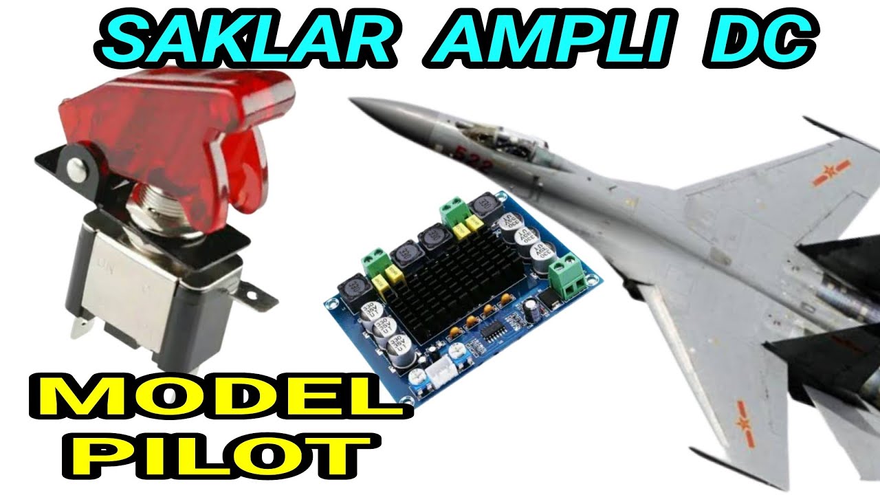 Saklar On Off buat power ampli dc - YouTube