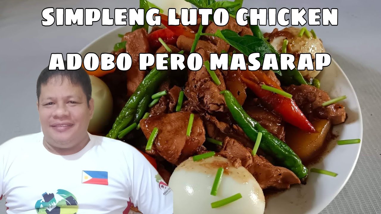 EP. 73 | SIMPLENG CHICKEN ADOBO GRABE ANG SARAP😍😍 - YouTube