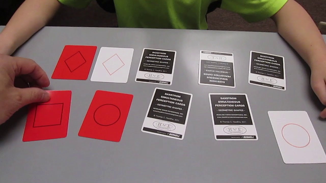 Baxstrom Simultaneous Perception Cards - Geometric Shapes - Activity ...