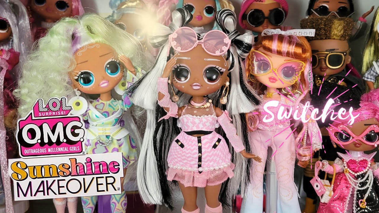 Summertime Ballerina Vibes 💗 LOL OMG Sunshine Makeover Switches Doll ...