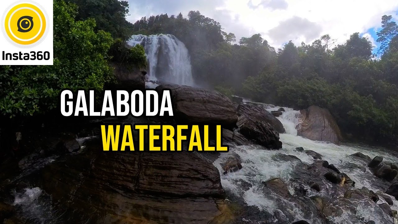 Galaboda Waterfall 🌿 | Insta 360 Highlight 😲🔥 - YouTube