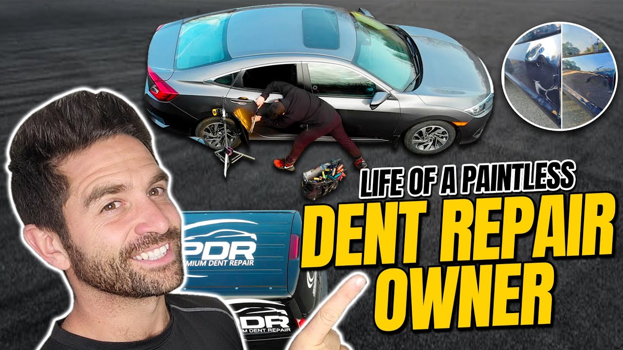 Life of a Paintless Dent Repair Owner - YouTube