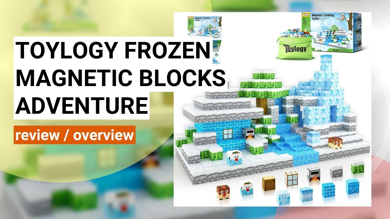 Review: Toylogy Magnetic Blocks - Frozen Edition for Kids Ages 3-8 ...