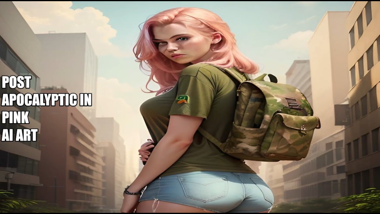 Post apocalyptic in Pink - AI Art - YouTube
