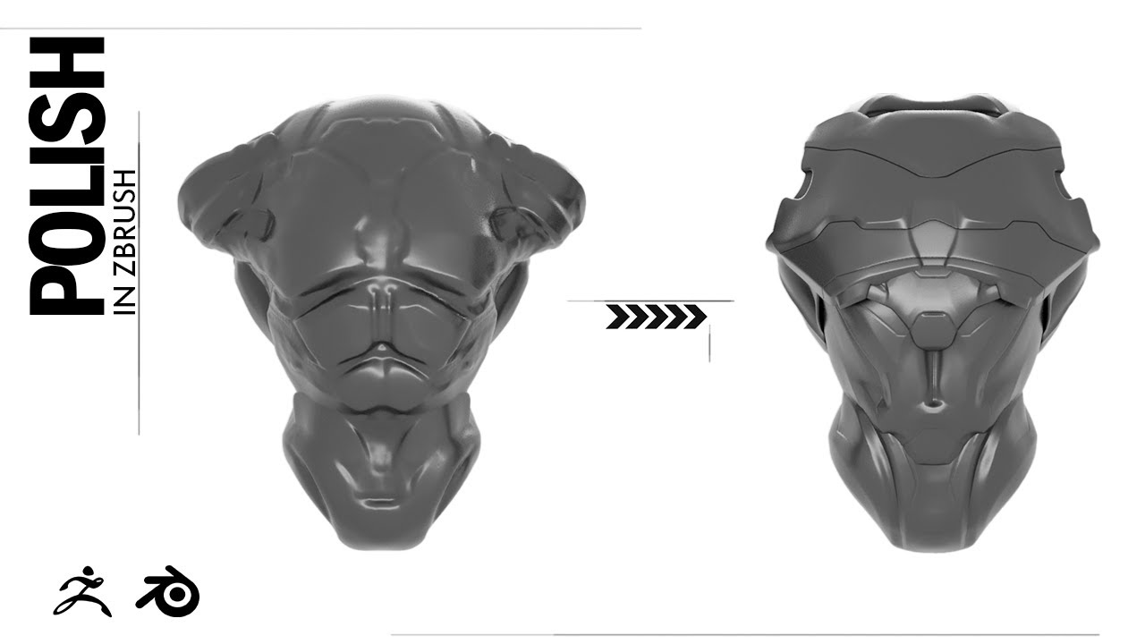 How to Polish in Zbrush - YouTube