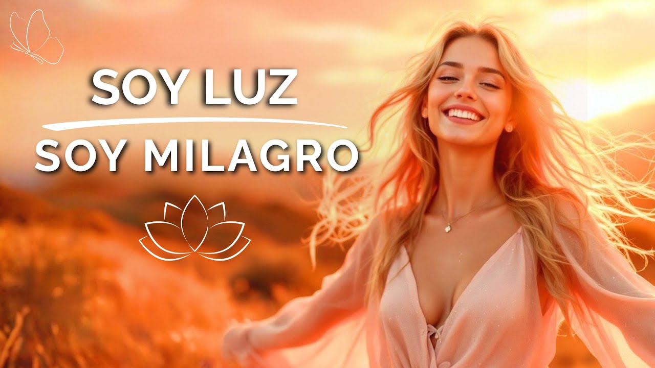 🌞 SOY LUZ, SOY MILAGRO MÚSICA para SANAR, RENACER y ACTIVAR MILAGROS 💖 ...
