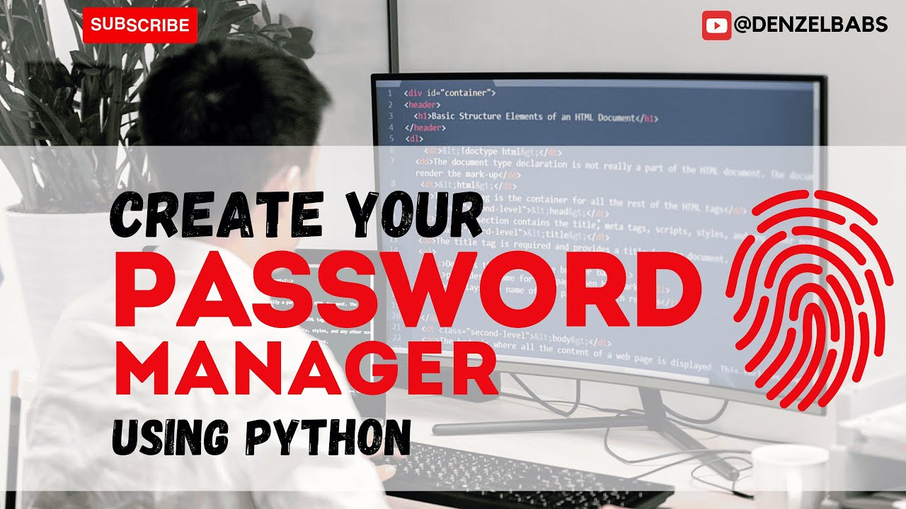 Build Your Own Password Manager with Python: Easy Python Coding for Beginners #SEO #python # ...