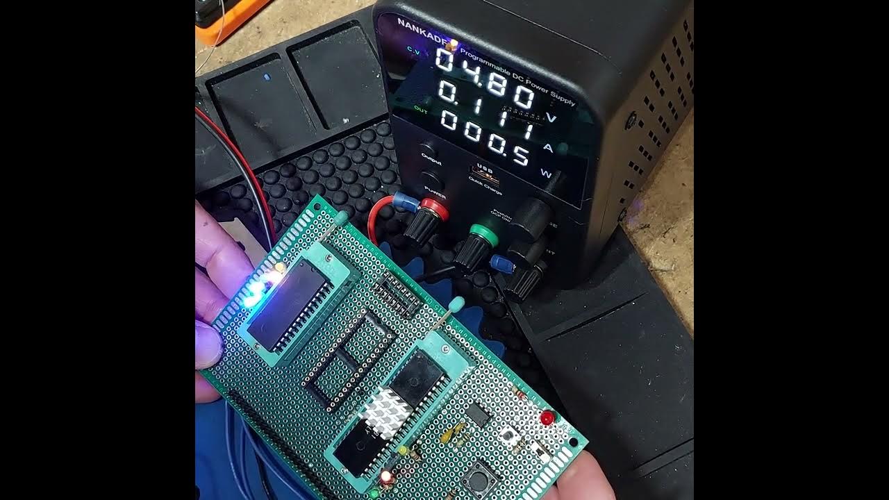z80 homebrew computer - quick update and demo - YouTube