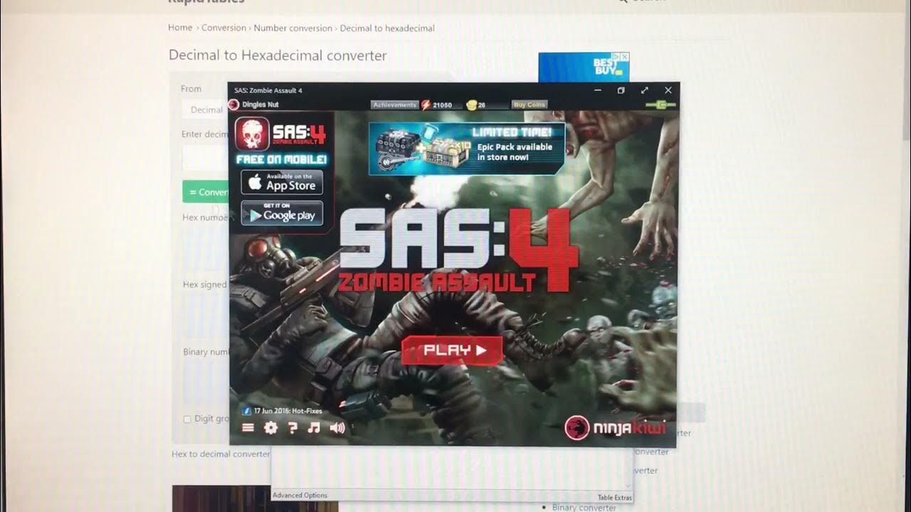 How to mod SAS 4 Flash with Cheat Engine - YouTube