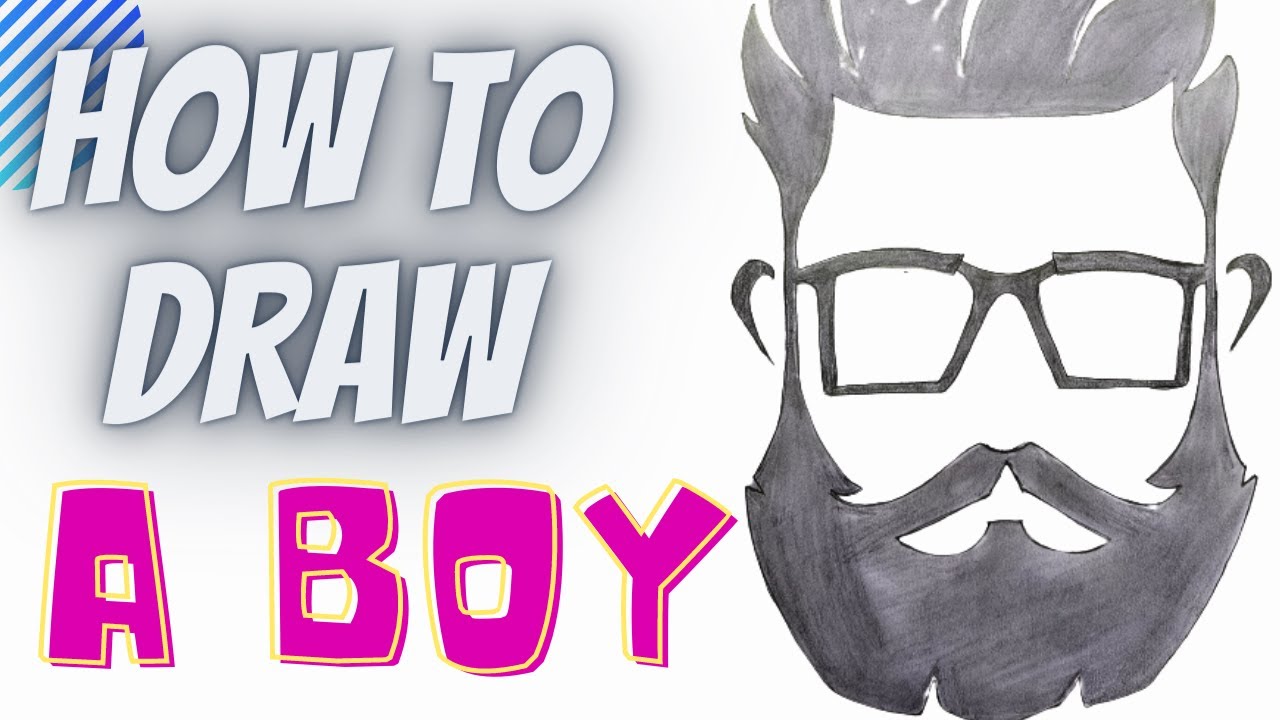Boy | How to draw a boy | Easy | Step by Step - YouTube