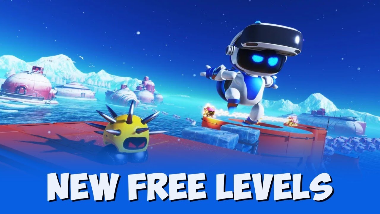 ASTRO BOT Gets New Free Levels & New Bots to Save 💙 - YouTube