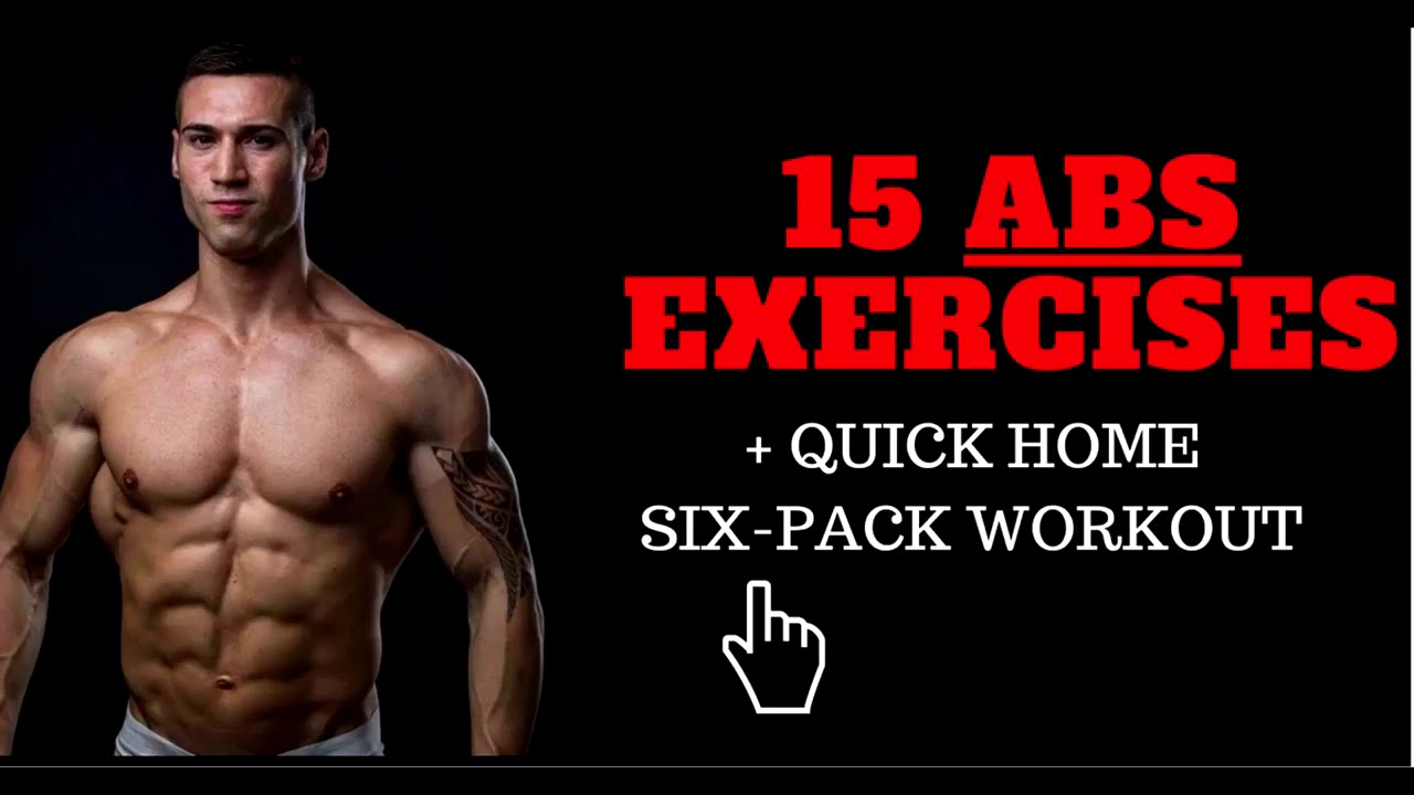 Top 15 exercises for lean ABS - YouTube