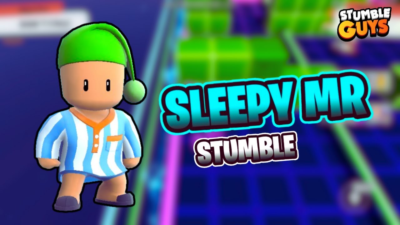 New SLEEPY MR STUMBLE Skin gameplay in Stumble guys - YouTube