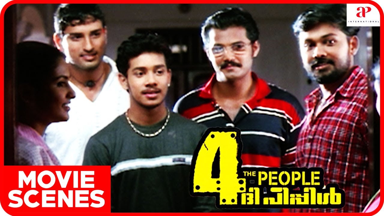4 The People Movie Scenes | Boys gang do their serious research | Arun | Bharath | Gopika ...
