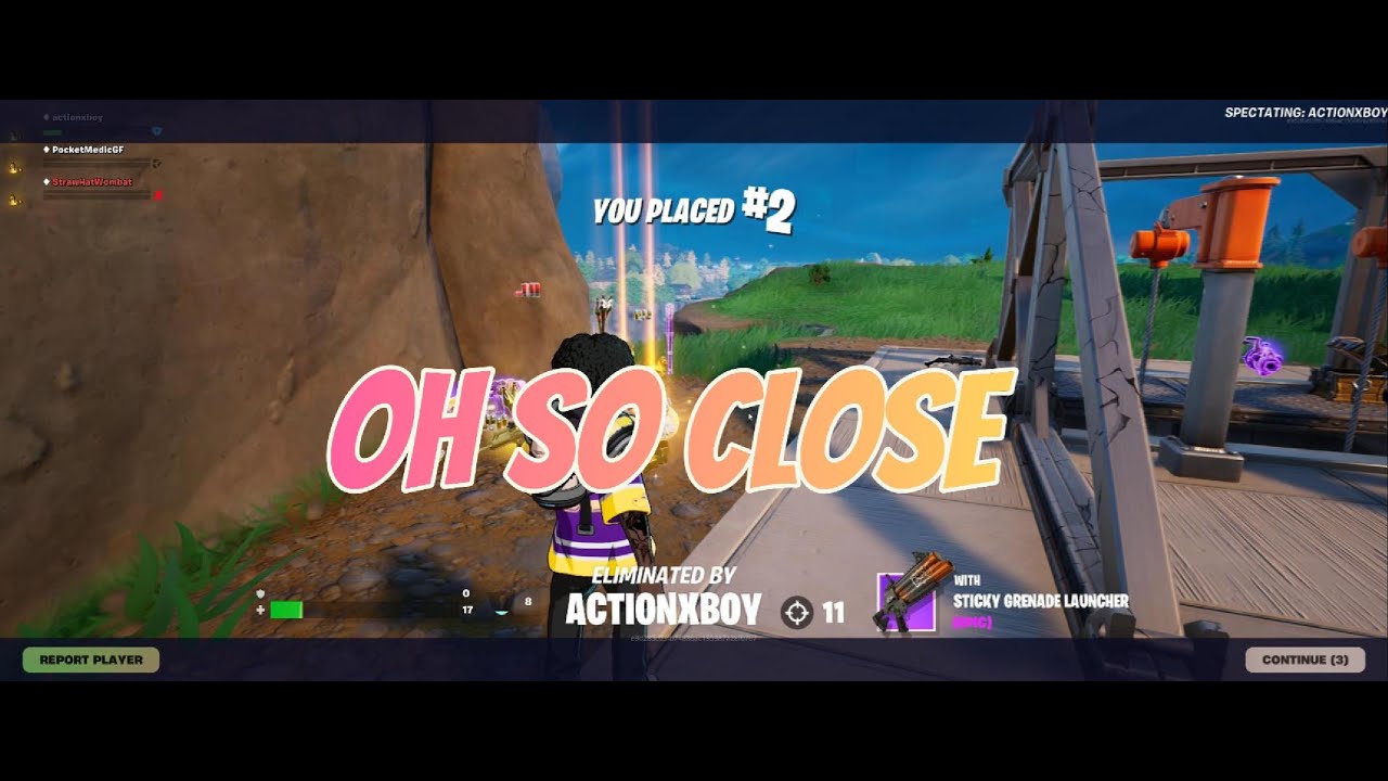 Oh so close - YouTube