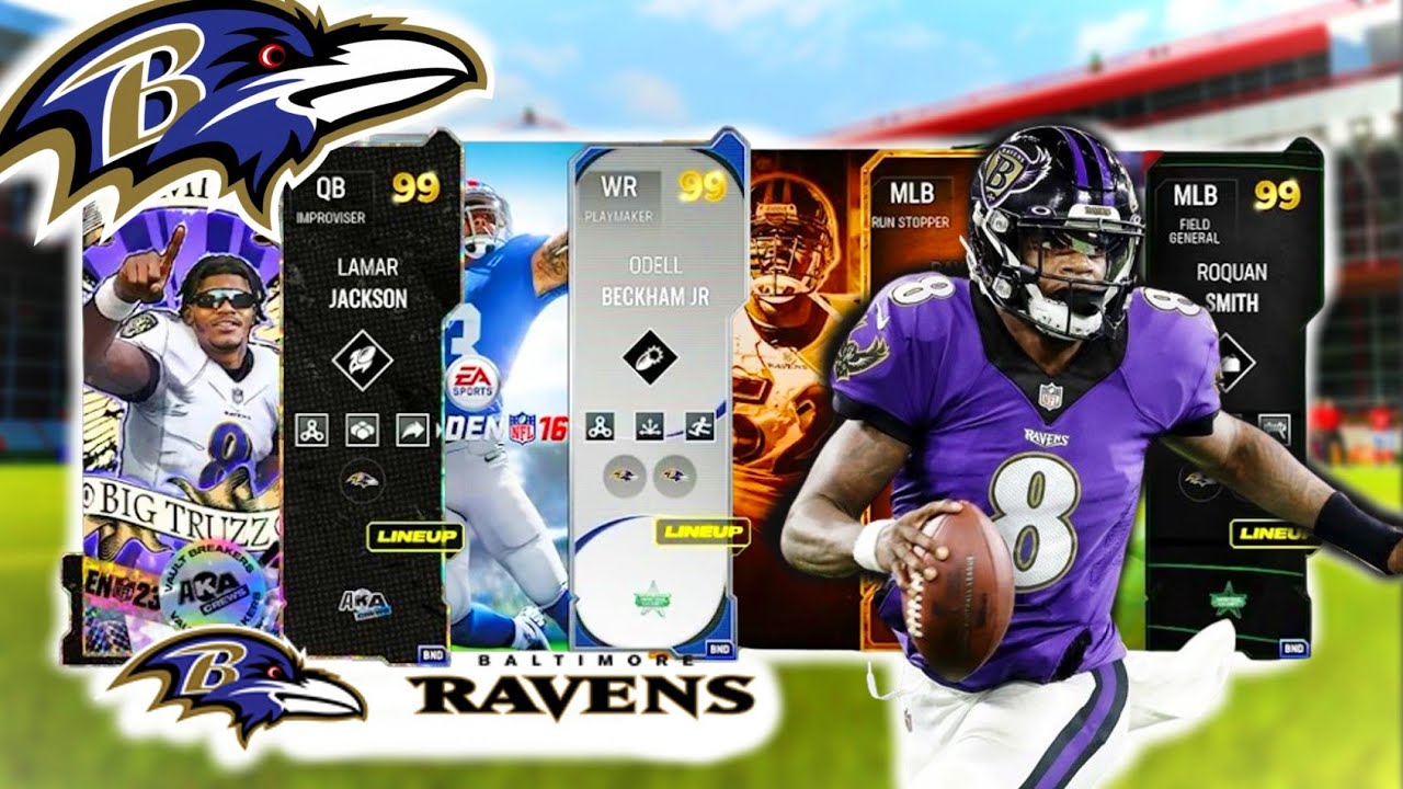 The BEST* Baltimore Ravens Theme Team In Madden 24! - YouTube