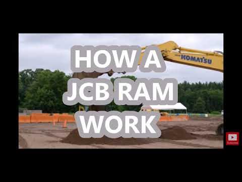 How Hydraulic (JCB) Ram Work #mechanical #automobile ...