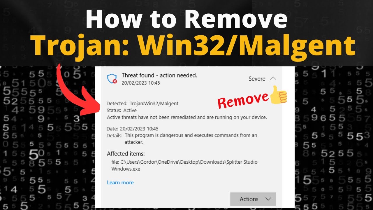 Remove Trojan: Win32/Malgent Malware - Step-by-Step Guide - YouTube